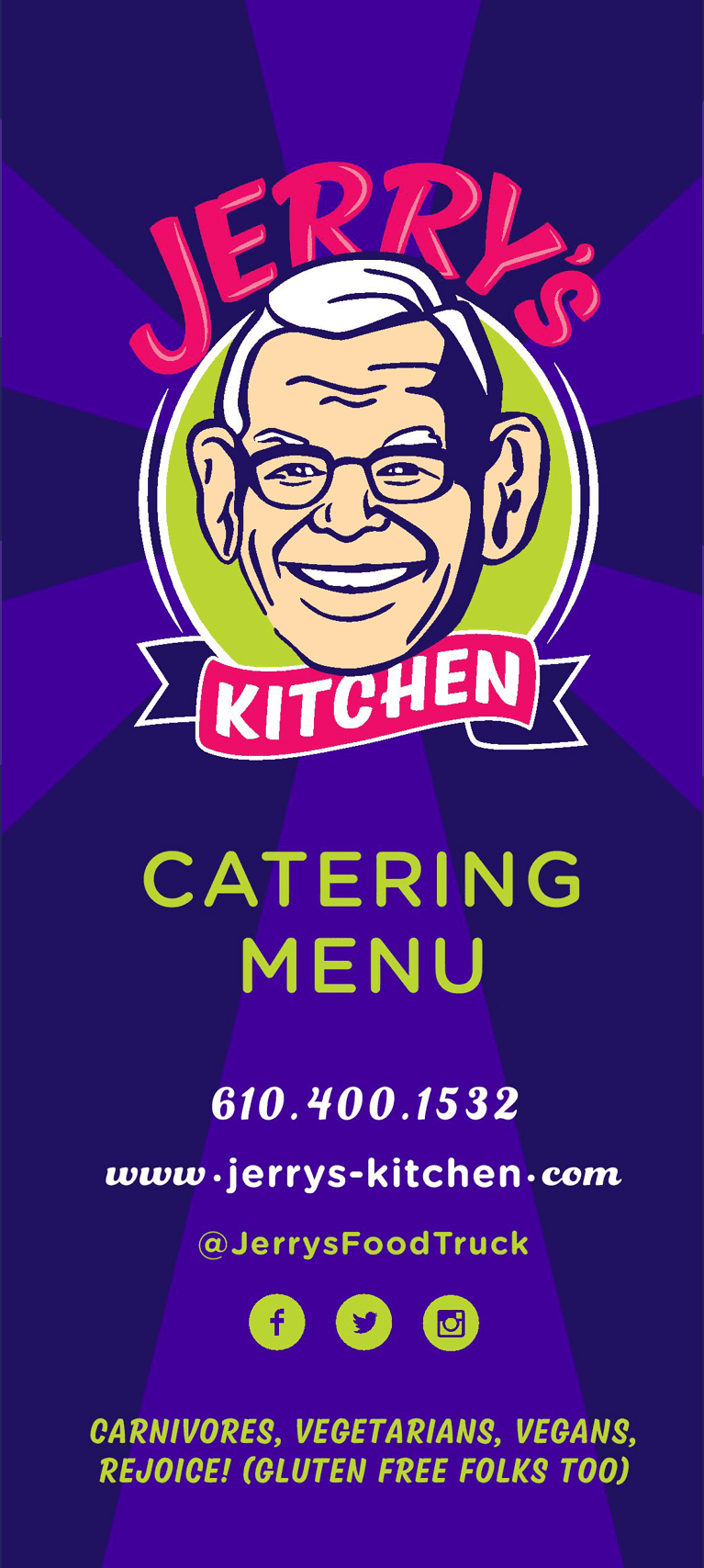 Catering Menu - Jerrys Food Truck